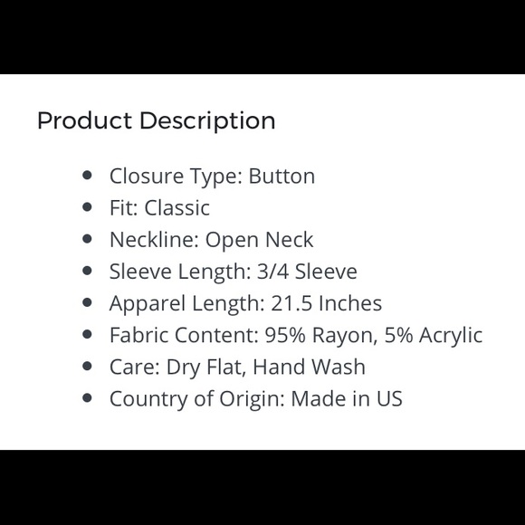 Perceptions | Sweaters | Nwt Perceptions Open Neck 34 Sleeve Shrug ...